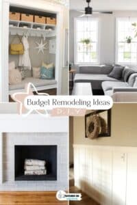 DIY Remodeling Ideas On A Budget (before and after photos)