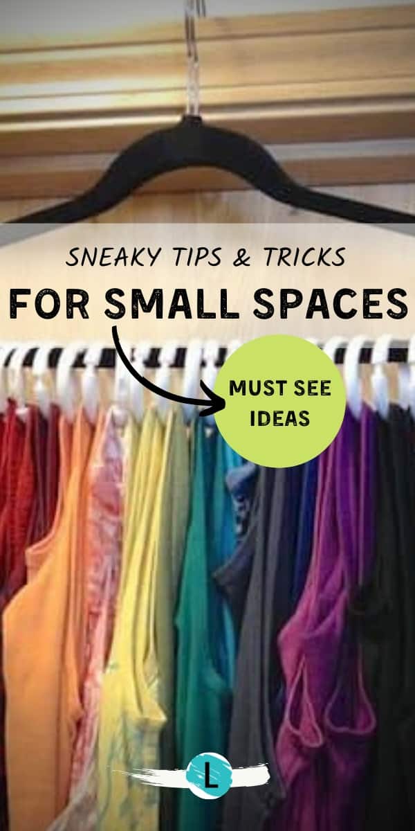 29 Sneaky DIY Small Space Storage and Organization Ideas!
