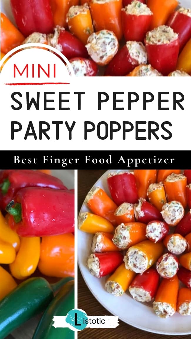 Easy Appetizer Idea: PARTY POPPERS (Make Ahead - only 5 Ingredients)