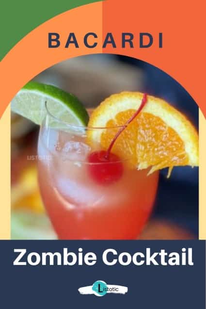 The Zombie Cocktail Halloween Drink Recipe ⋆ Listotic