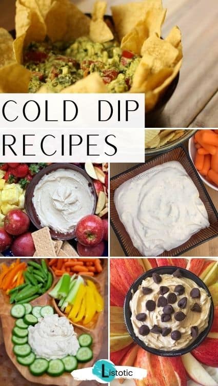 Easy Cold Dip Recipes - Best Party Appetizers ⋆ Listotic