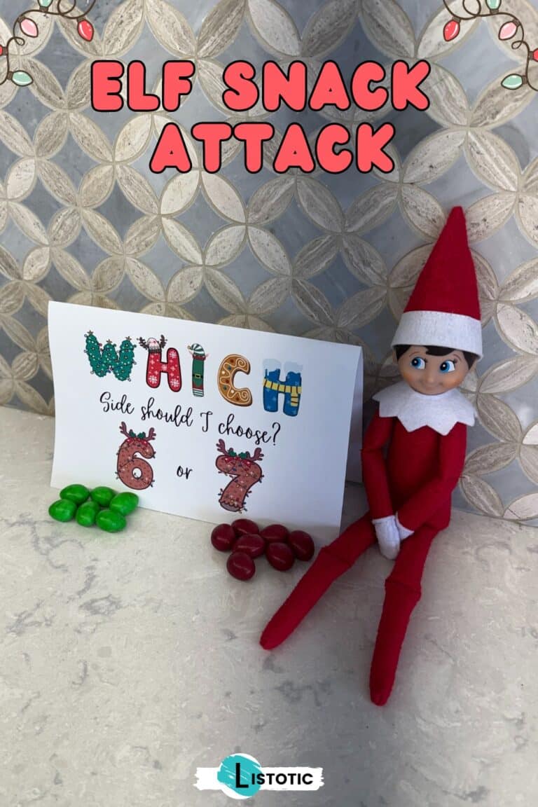 Easy & Hilarious 6 7 Elf on the Shelf Ideas for Busy Parents ⋆ Listotic